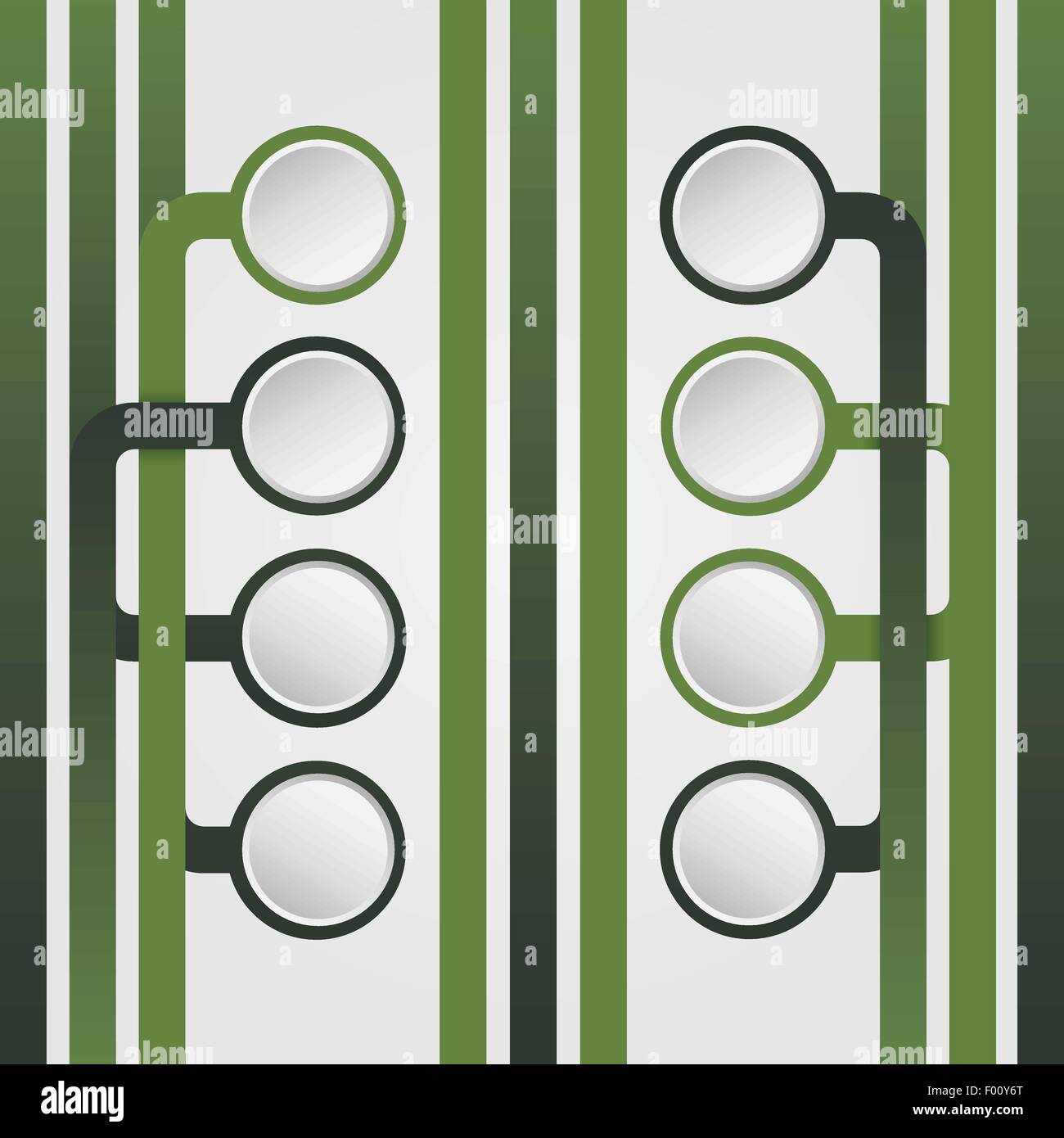 Infographics green lines design EPS10 vector file Stock Vector Image ...