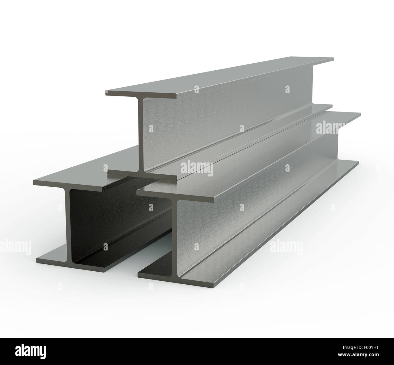 Steel beams pile hi-res stock photography and images - Alamy