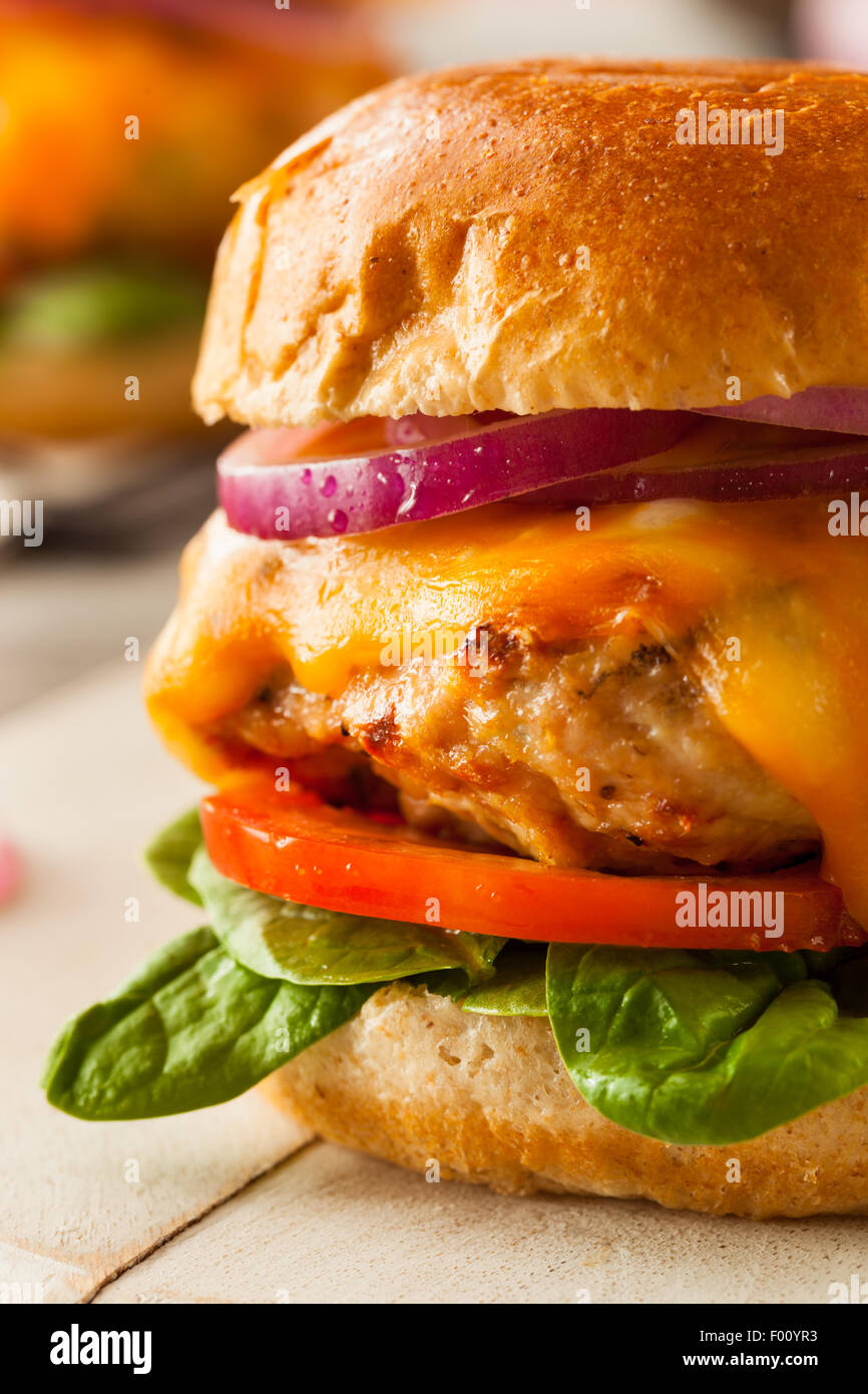 Grilled Chicken Burger High Resolution Stock Photography and Images - Alamy