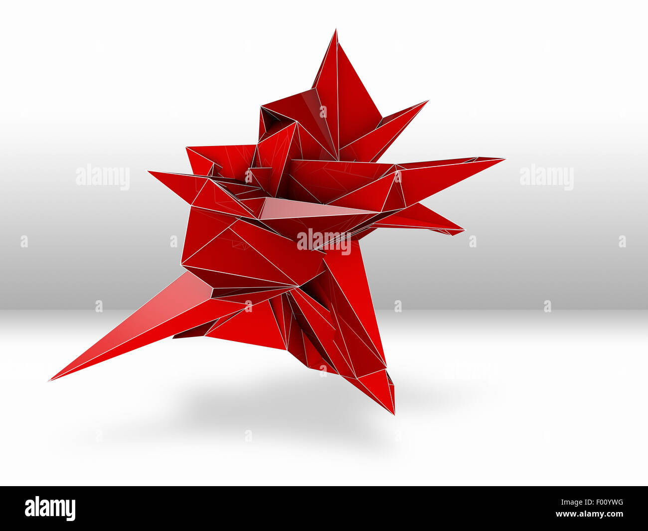Abstract red shapes hi-res stock photography and images - Alamy