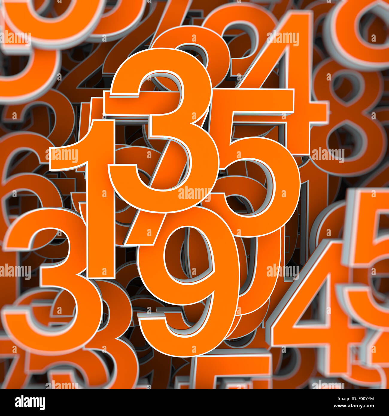 Abstract numbers background as concept Stock Photo - Alamy