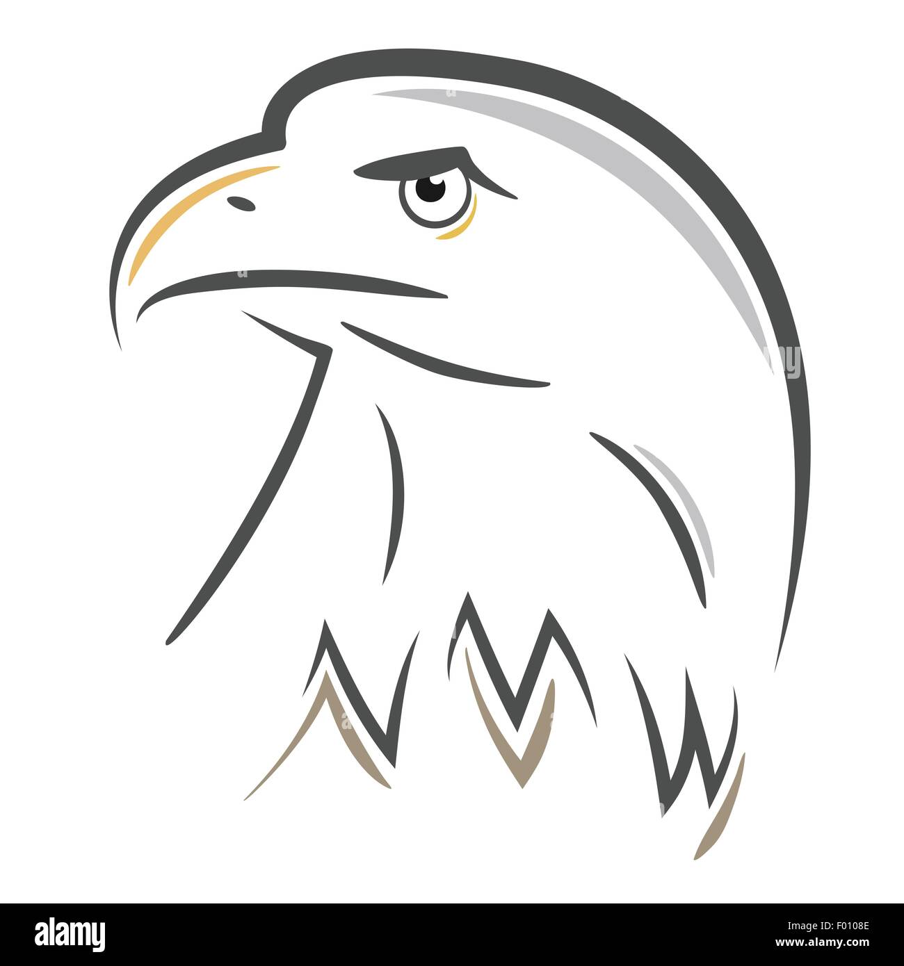 Hawk Head Clipart