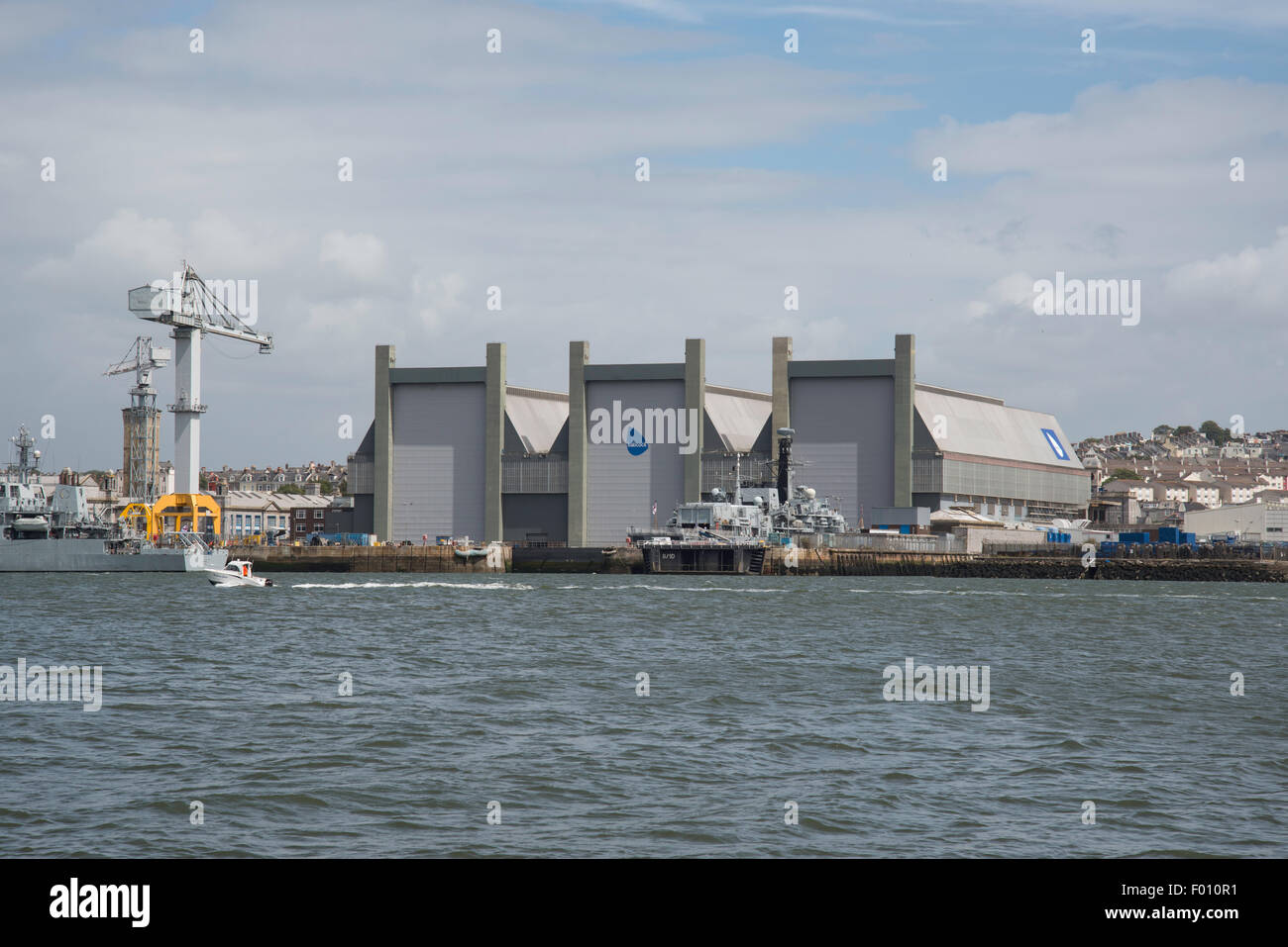 Devonport dockyard Plymouth Stock Photo - Alamy