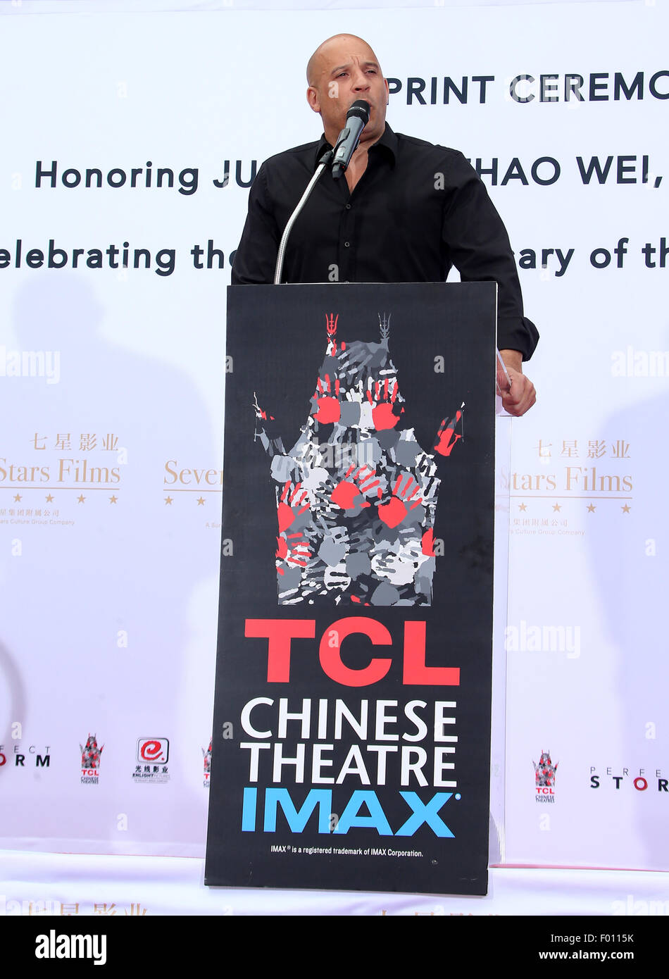 Hand Print/Birthday Bash Ceremony at the TCL Chinese Theatre IMAX ...