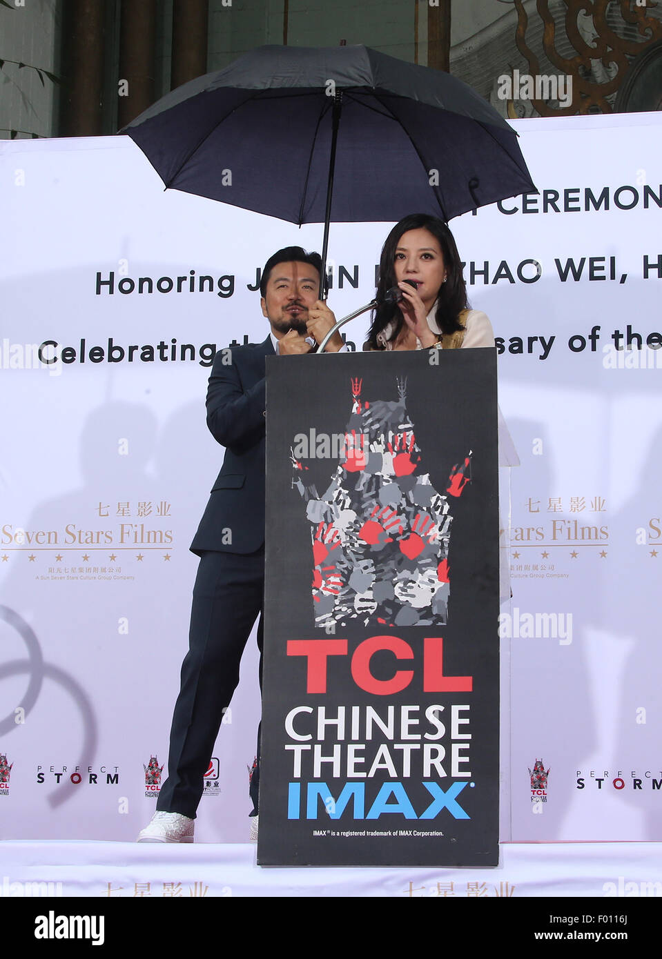 Hand Print/Birthday Bash Ceremony at the TCL Chinese Theatre IMAX Featuring: Justin Lin, Zhao ...