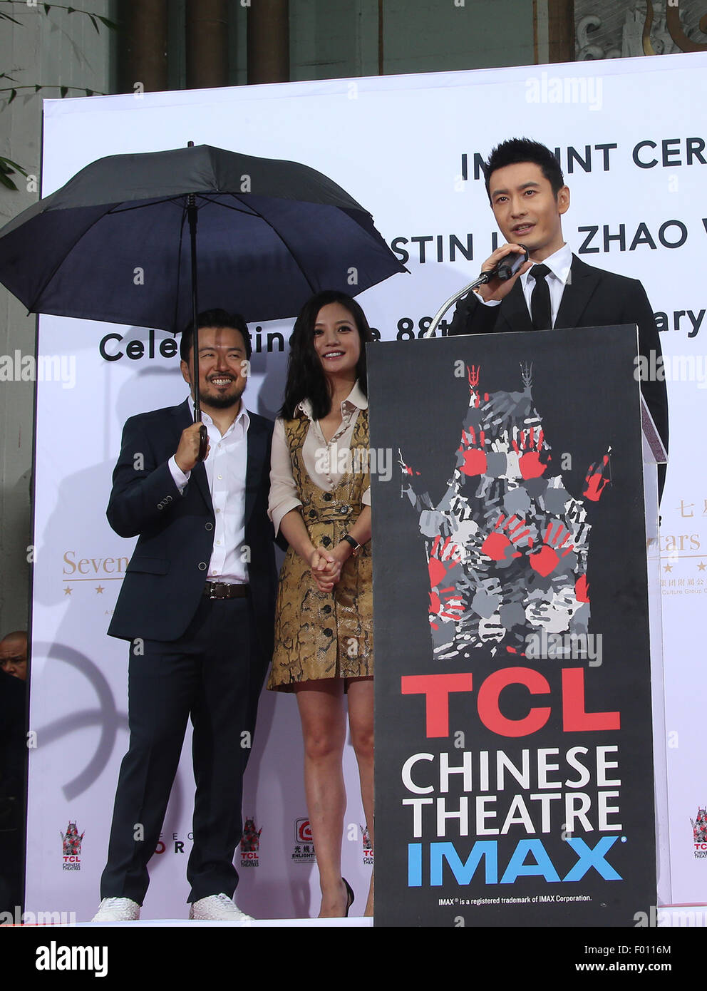 Hand Print/Birthday Bash Ceremony at the TCL Chinese Theatre IMAX Featuring: Justin Lin, Zhao ...
