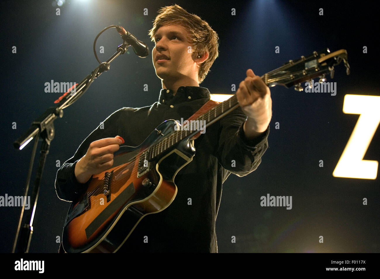 George Ezra performing live in concert at the O2 Academy in Glasgow ...
