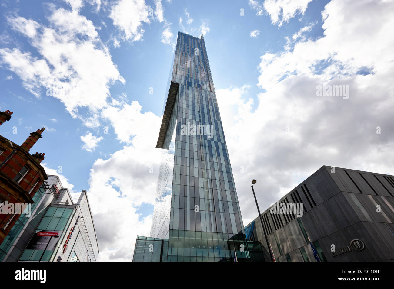 Landmark city tower manchester hi-res stock photography and images - Alamy