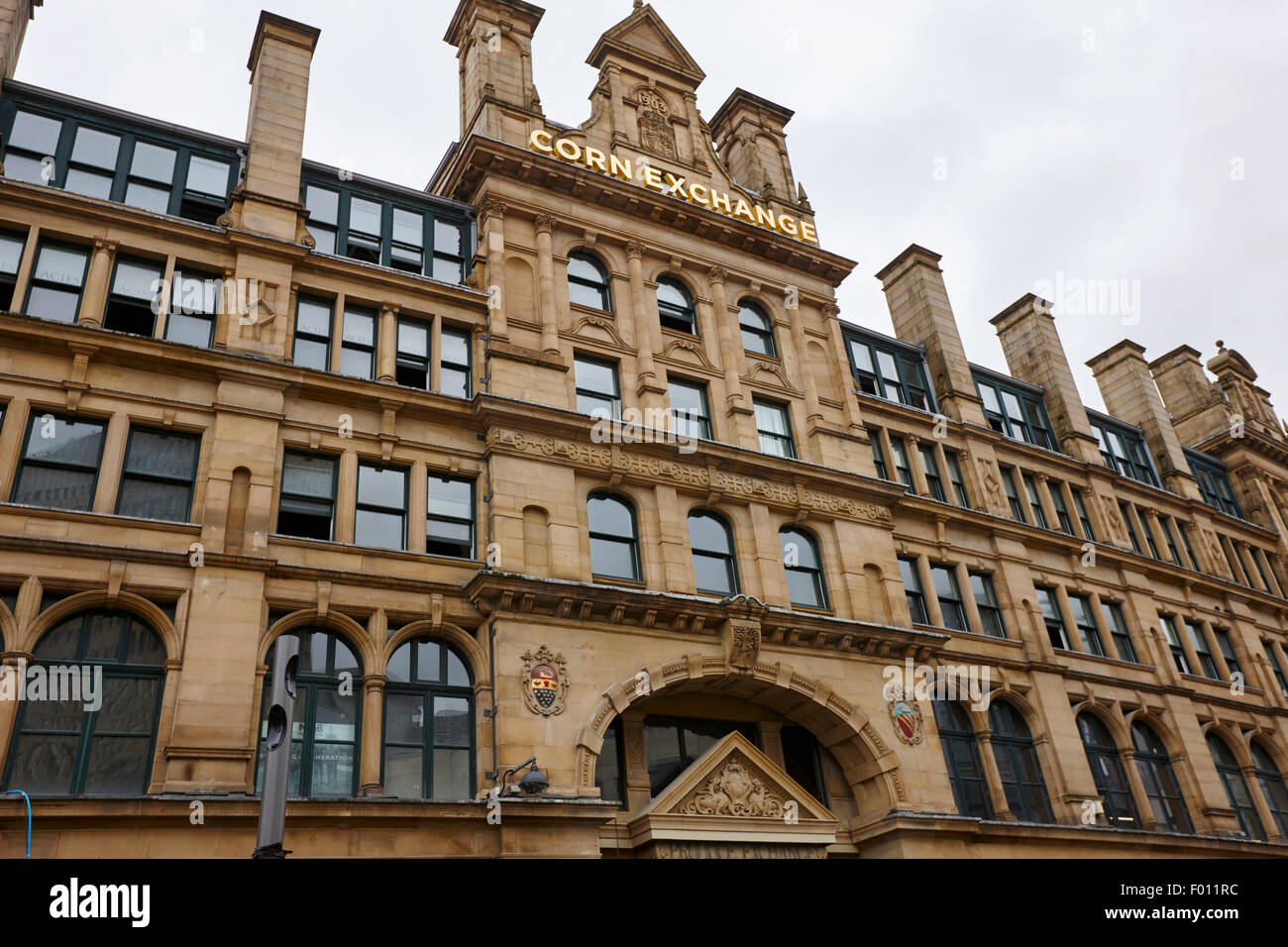 corn exchange building city centre Manchester England UK Stock Photo ...