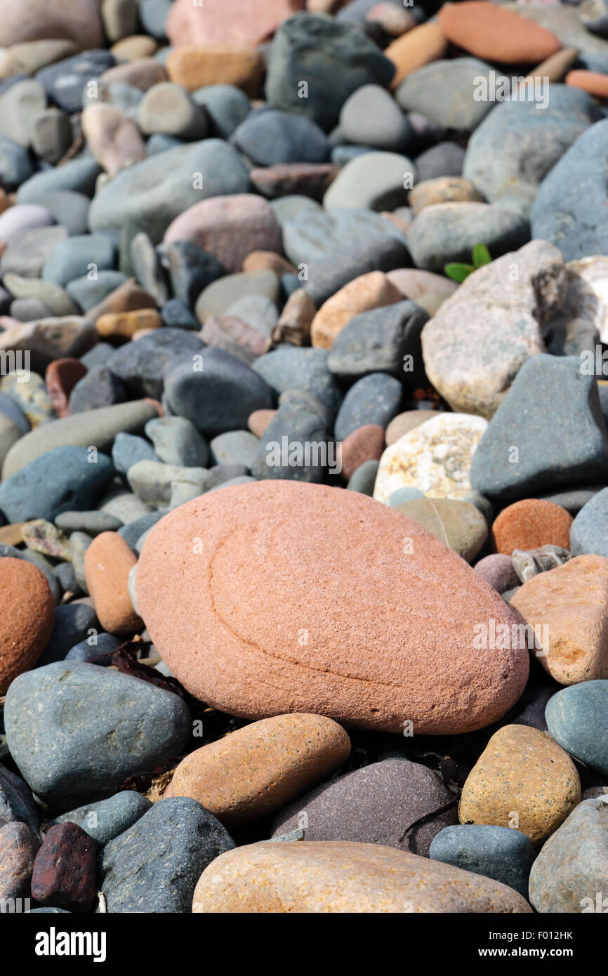 seascale beach west cumbria Stock Photo - Alamy