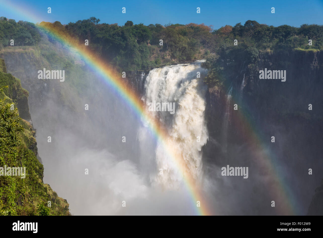 Victoria falls double rainbow hi-res stock photography and images - Alamy