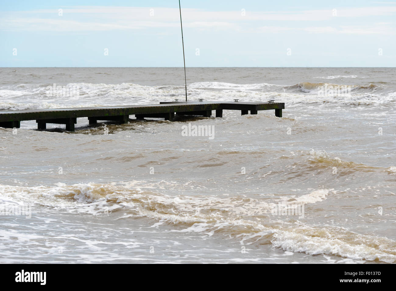 seascale beach west cumbria Stock Photo - Alamy