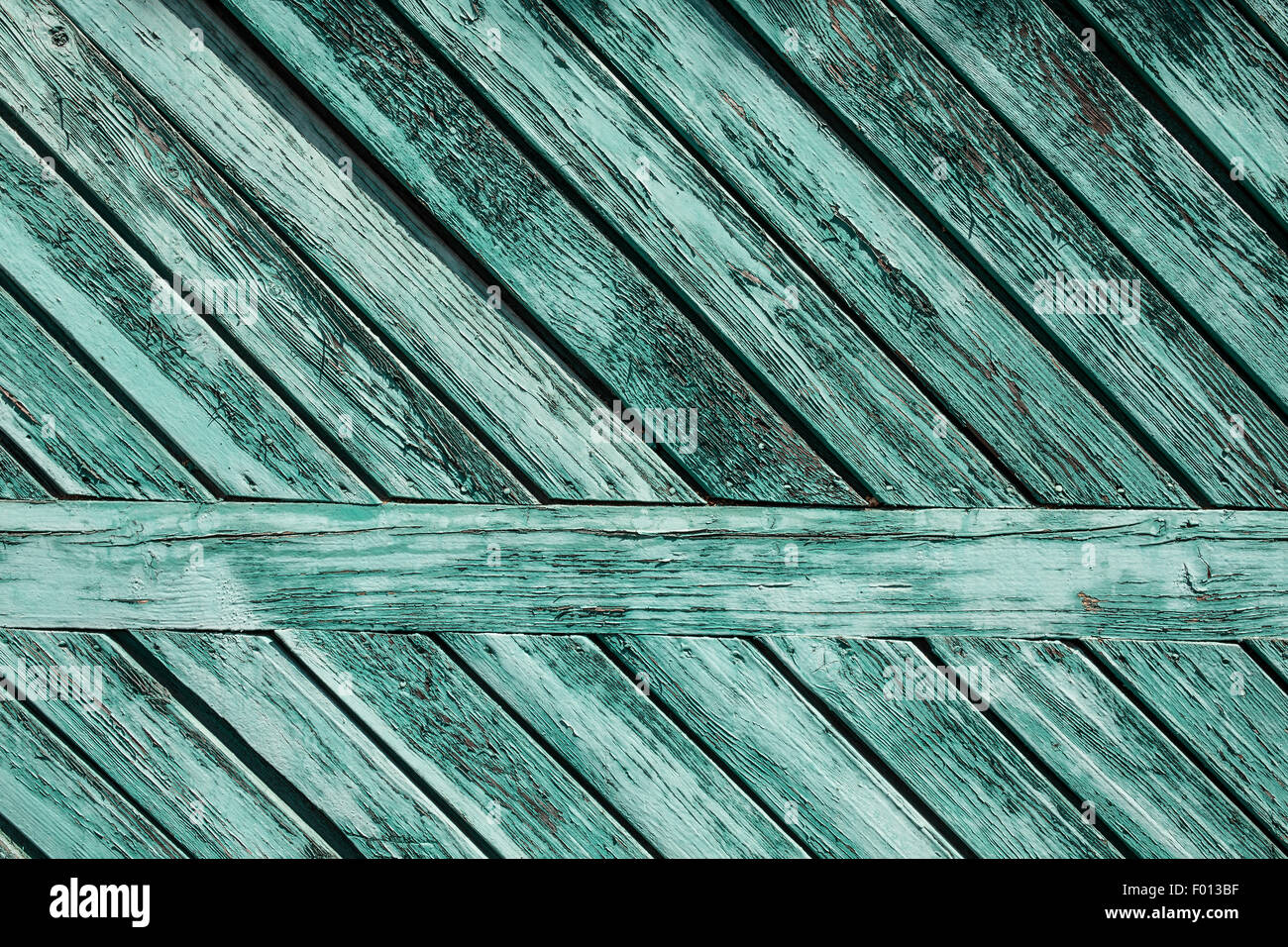 Rustic painted fence hi-res stock photography and images - Alamy