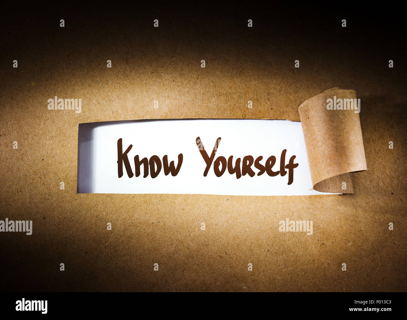 Know Yourself High Resolution Stock Photography and Images - Alamy
