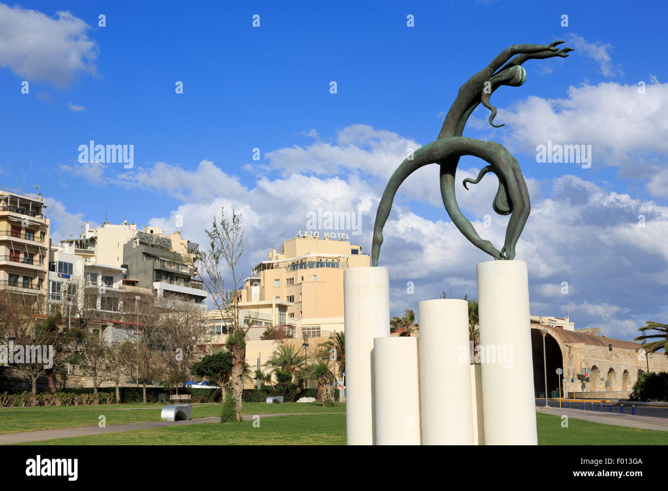 Heraklion sculpture hi-res stock photography and images - Alamy