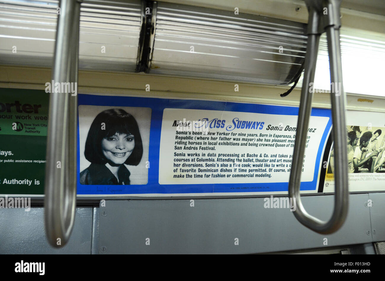 New York Transit Museum carriage subway vintage subway 1961; grey gray ...