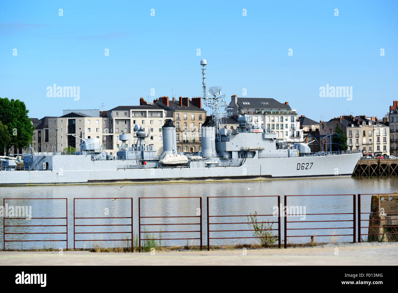 Maillé-Brézé T 47-class destroyer museum ship in Nantes commissioned on ...