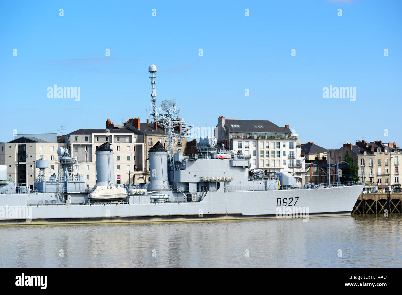 Maillé-Brézé T 47-class destroyer museum ship in Nantes commissioned on ...