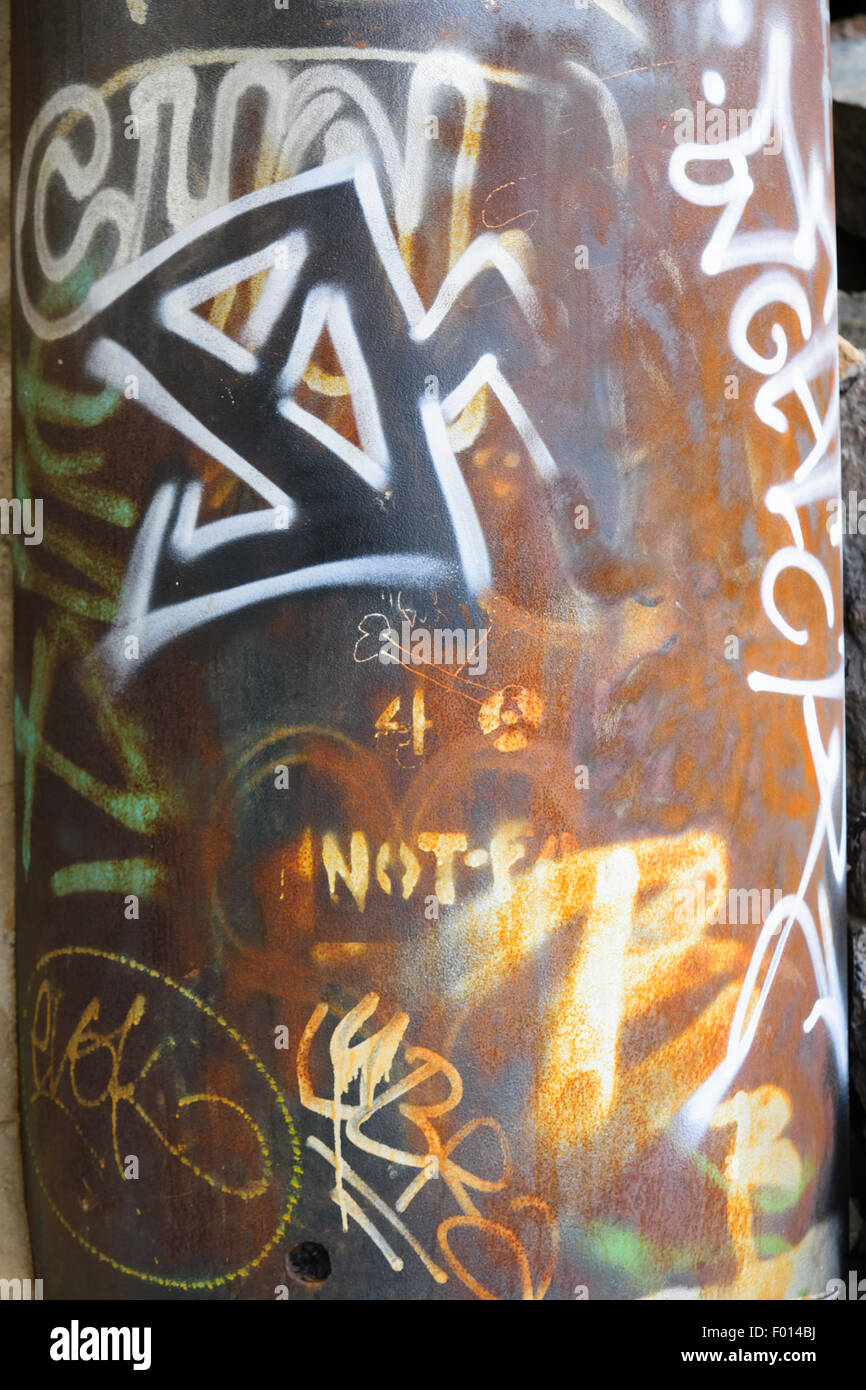 french graffiti 2015 Stock Photo - Alamy