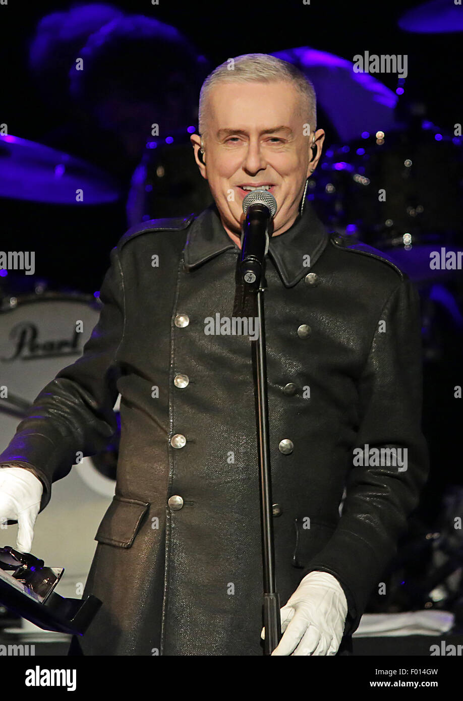 Holly Johnson performing live on stage at Liverpool Philharmonic Hall ...