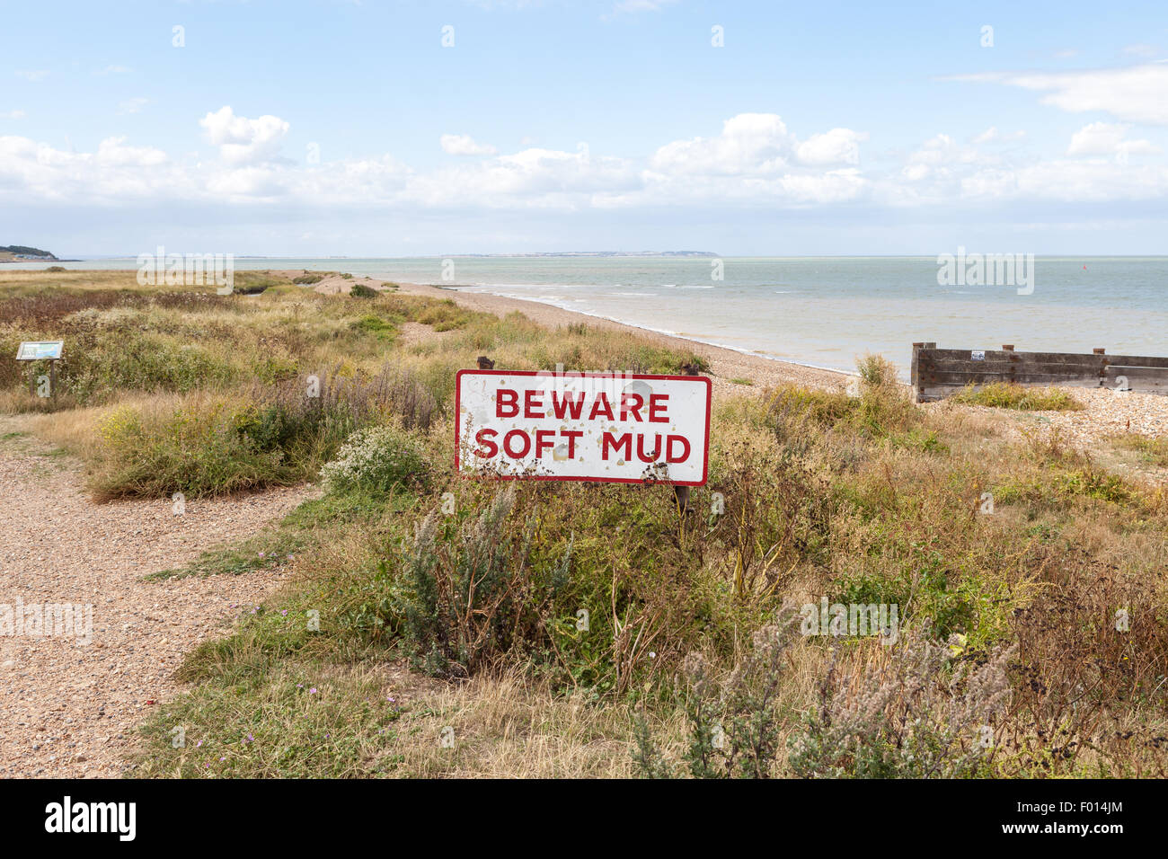 Beware of soft mud Stock Photo - Alamy