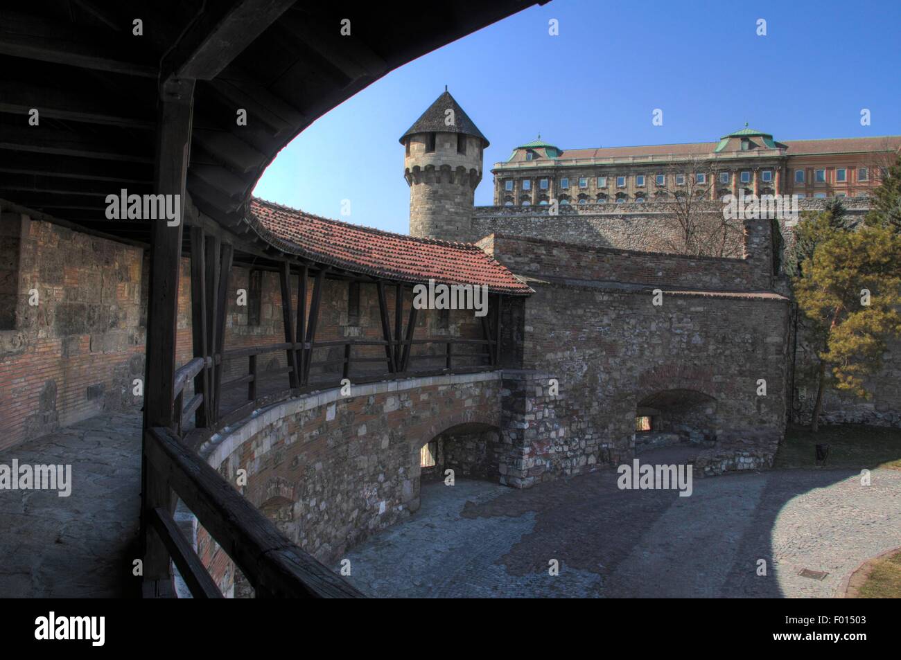 Gothic fortress historic medieval architecture building hi-res stock ...