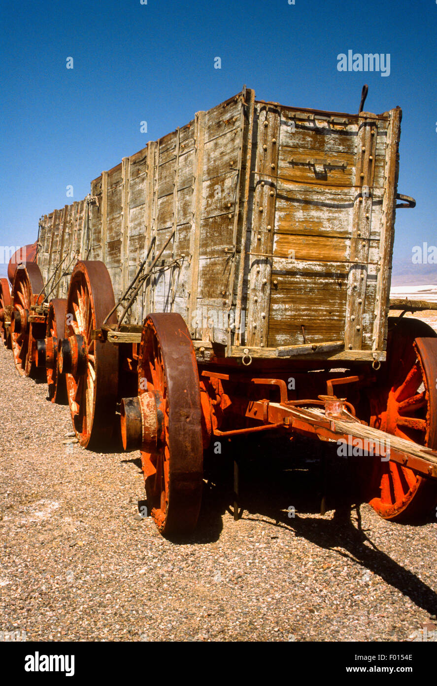 20-mule team wagon, Harmony Borax Works Interpretive Trail, Death ...
