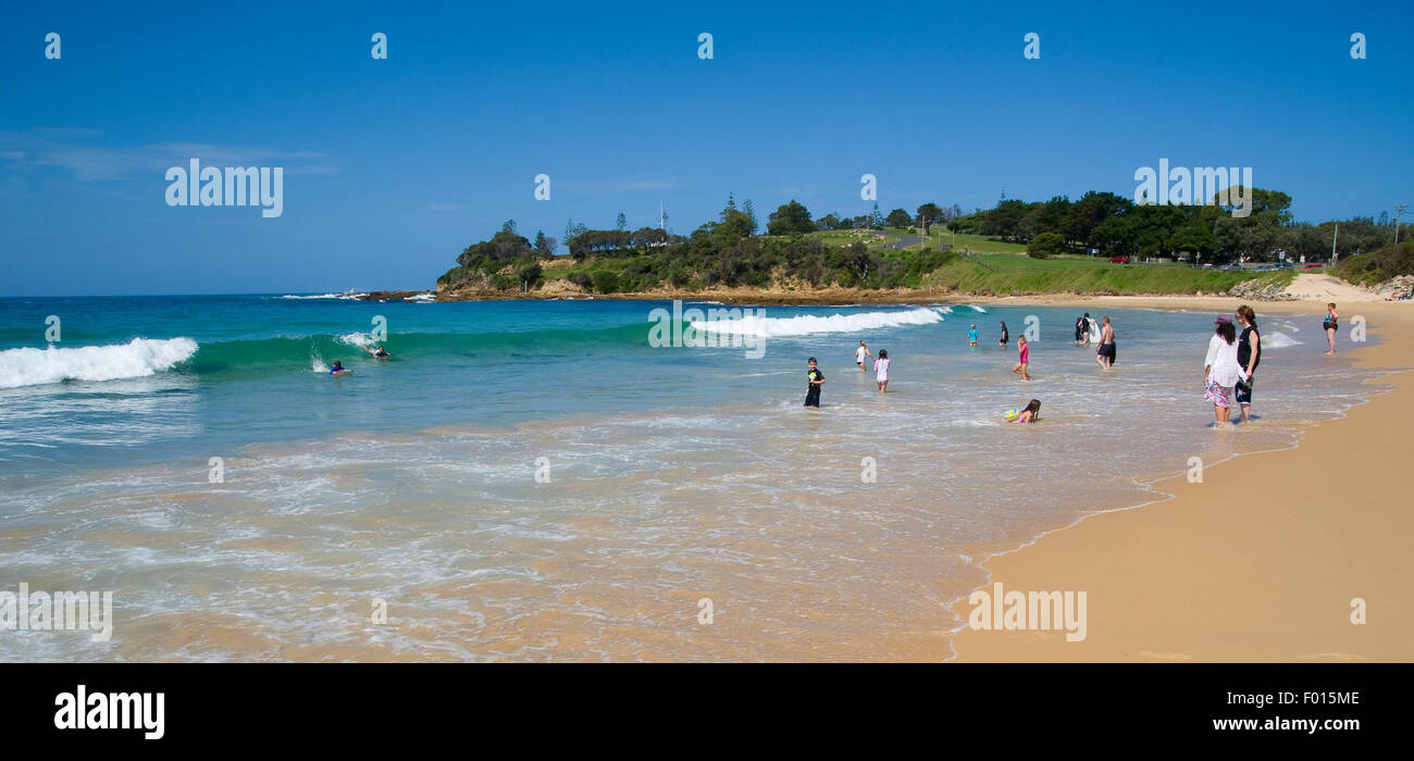 People on the beach in summer Stock Photo - Alamy