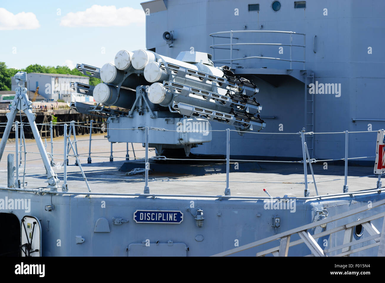 Maillé-Brézé T 47-class destroyer museum ship in Nantes commissioned on ...