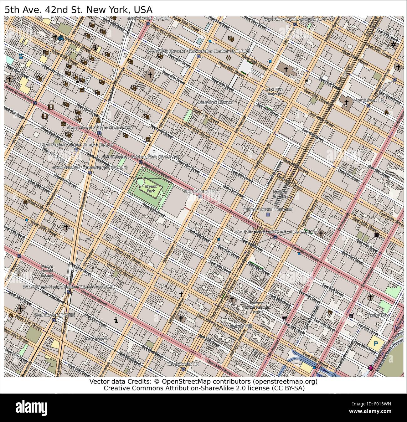 New york ave Stock Vector Images - Alamy