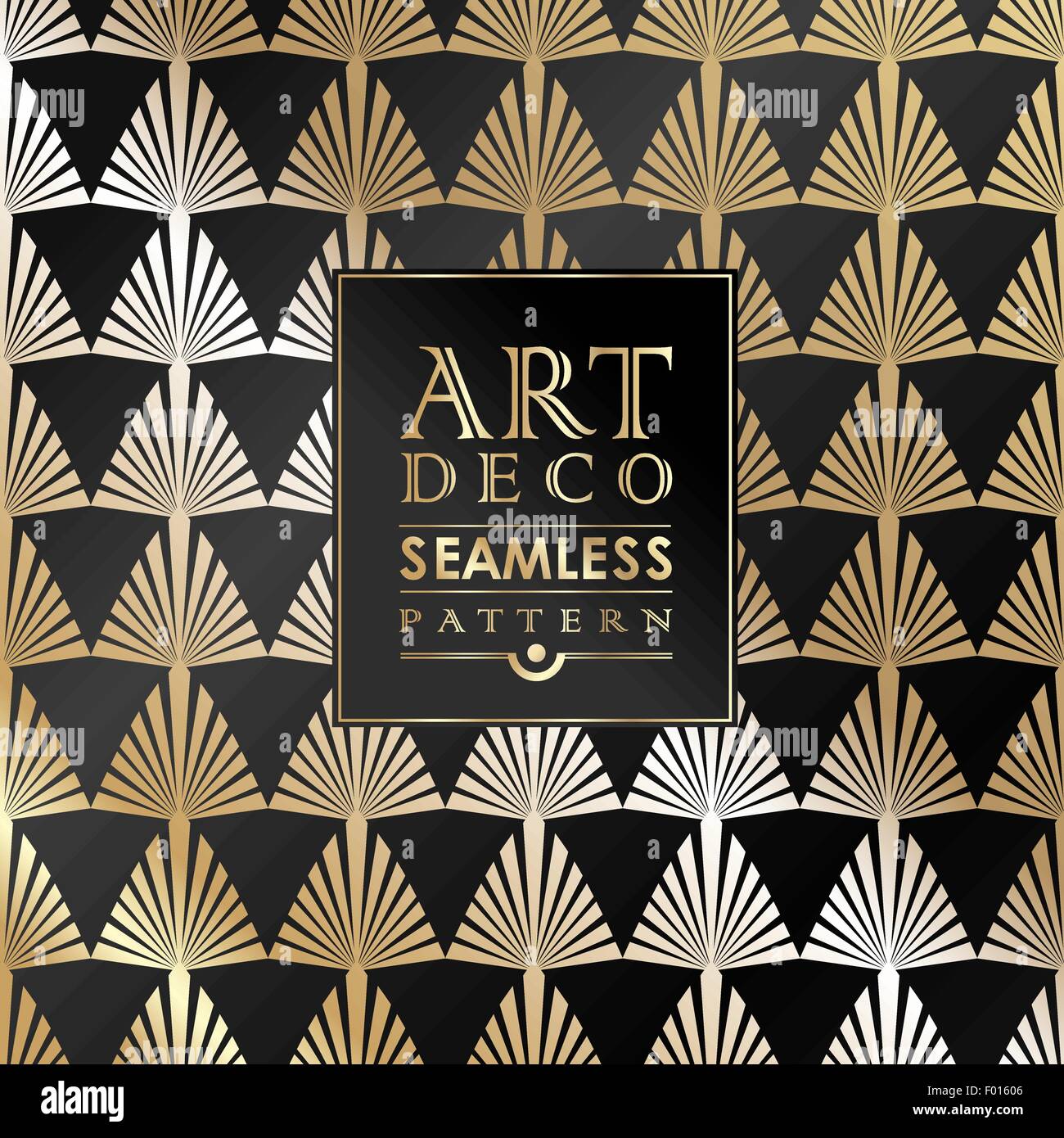 Art Deco seamless vintage wallpaper pattern Stock Vector Image & Art ...