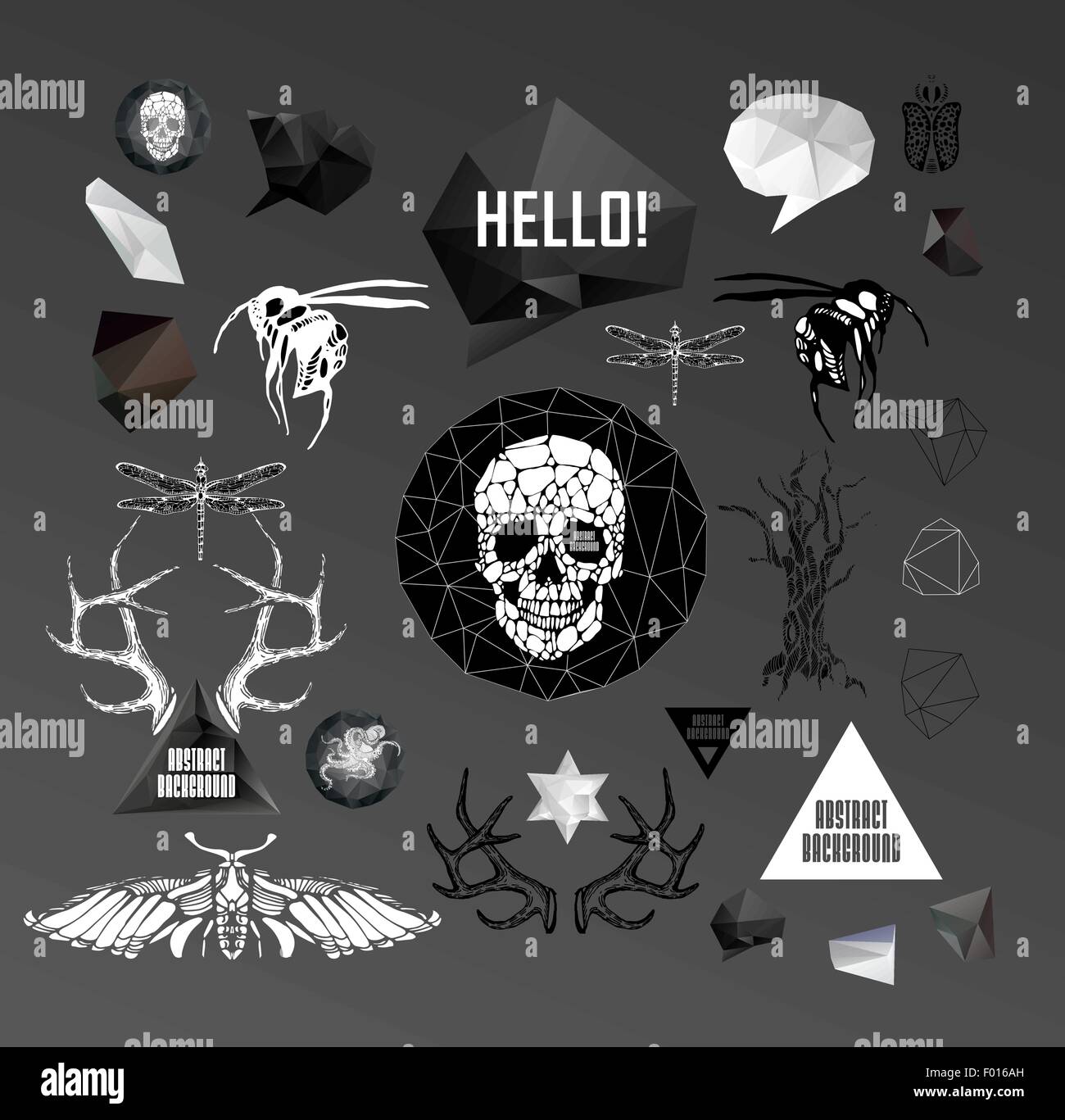 Abstract gothic Stock Vector Image & Art - Alamy