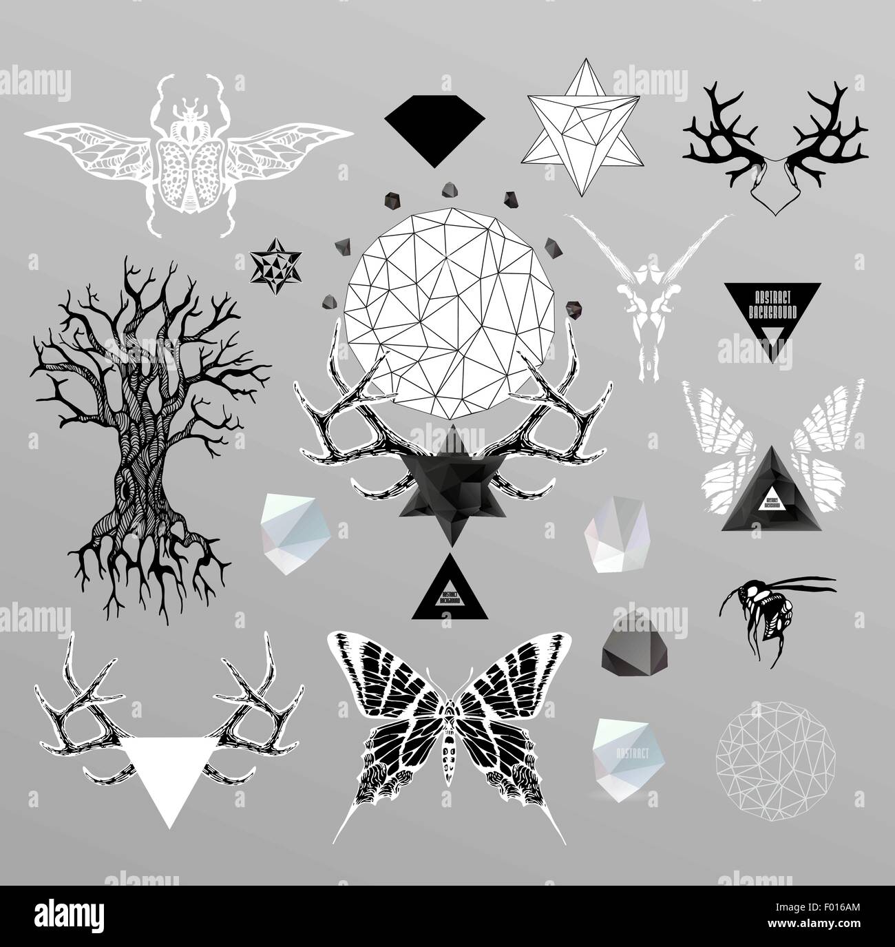 Abstract gothic Stock Vector Image & Art - Alamy