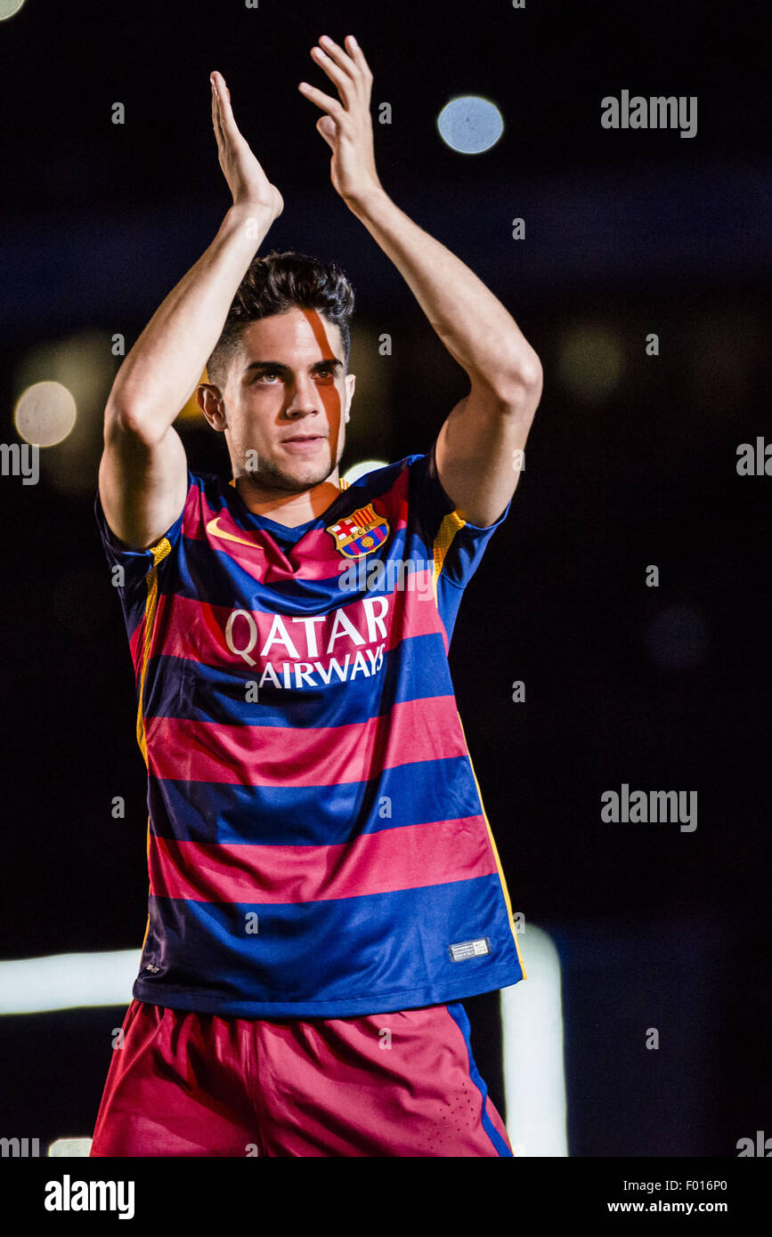 Barcelona, Catalonia, Spain. 5th Aug, 2015. FC Barcelona's centre back ...