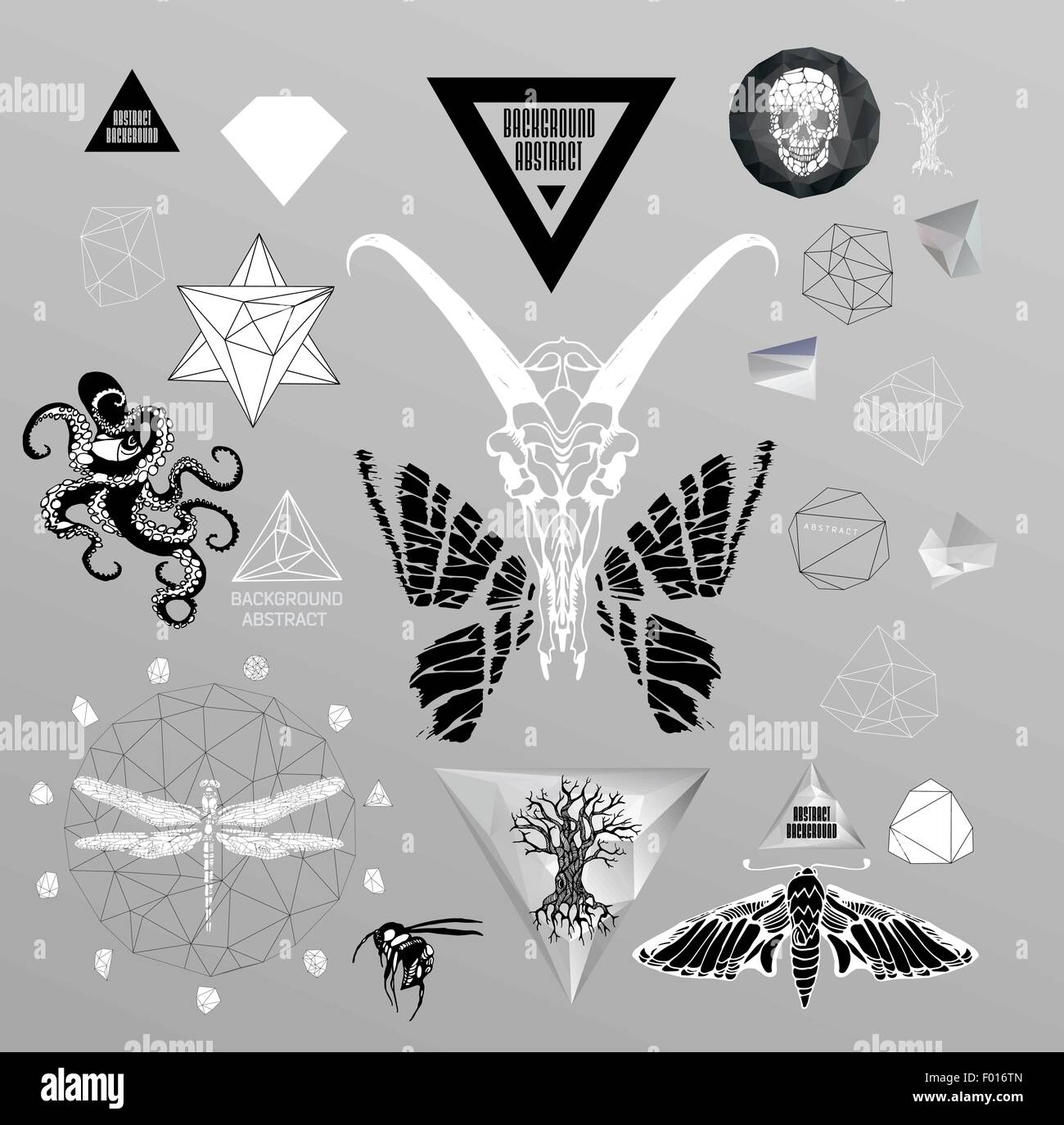 Abstract gothic Stock Vector Image & Art - Alamy