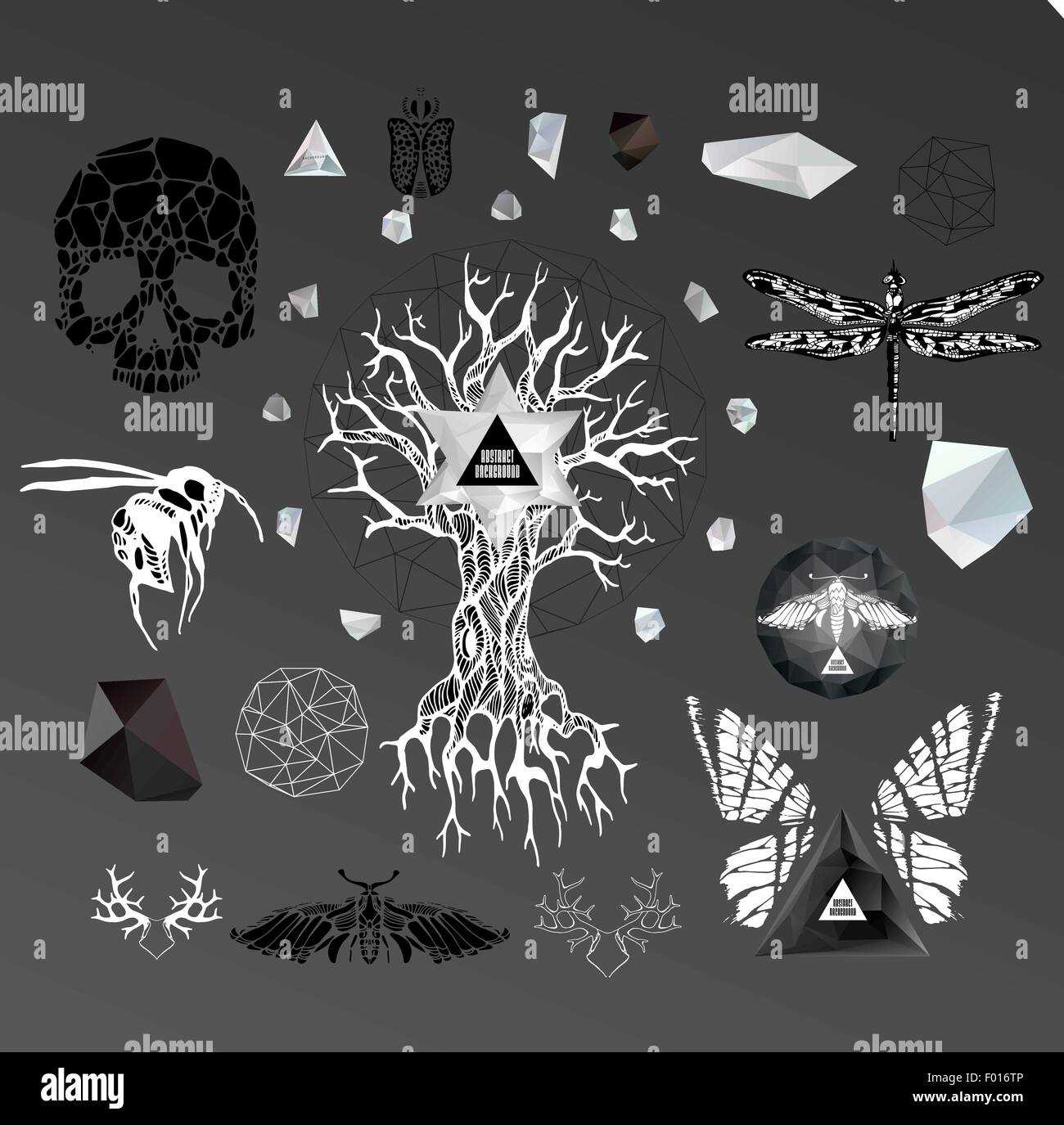 Abstract gothic Stock Vector Image & Art - Alamy