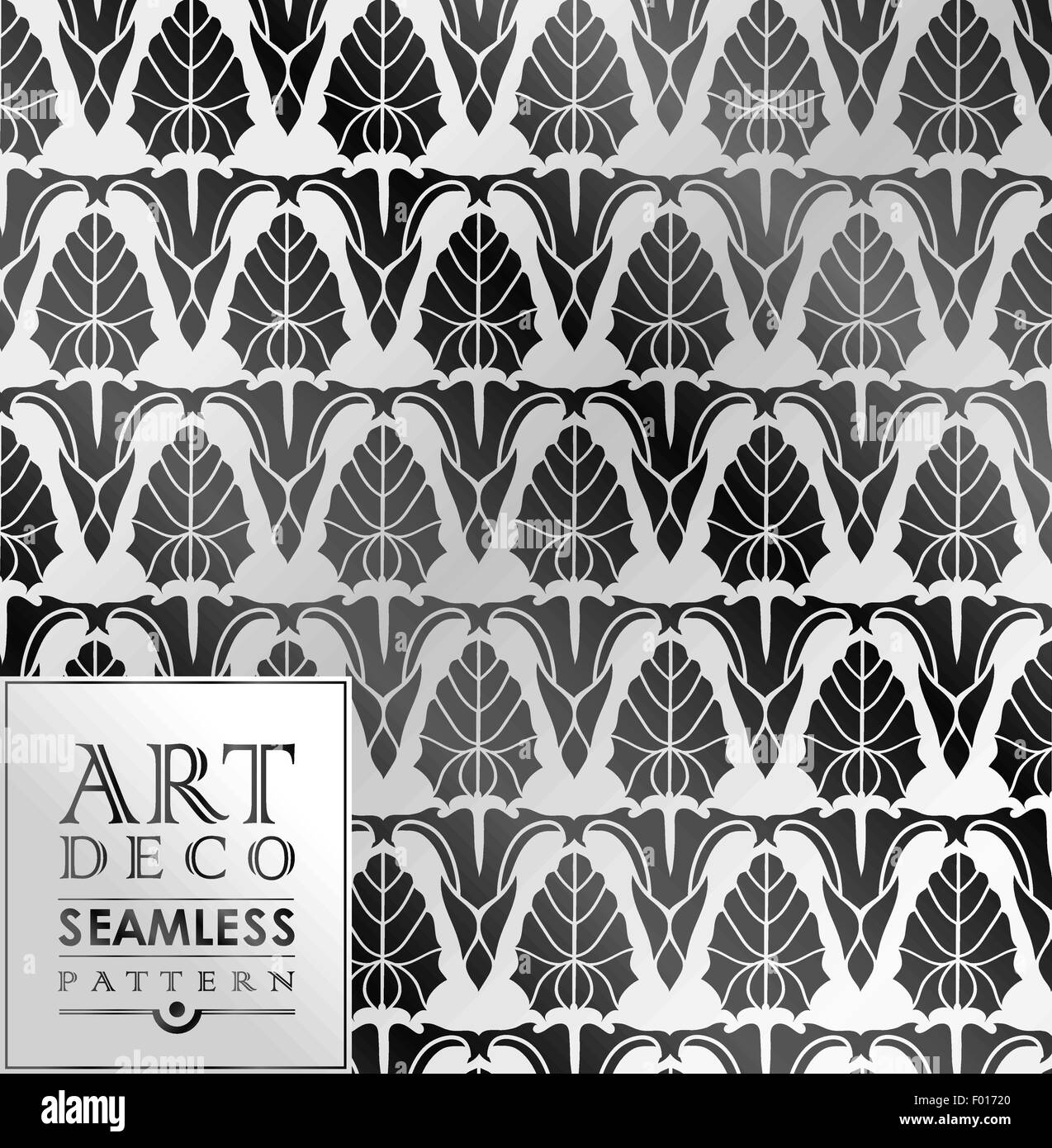 Art Deco seamless vintage wallpaper pattern Stock Vector Image & Art ...