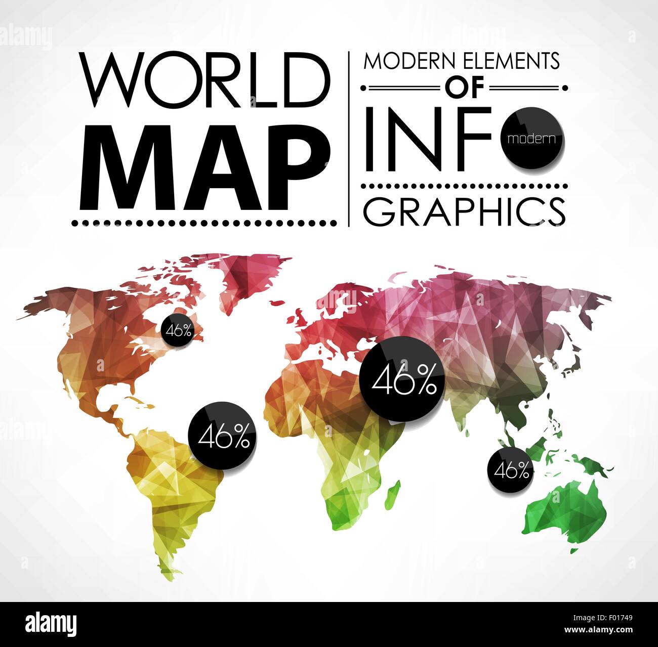 World map card Stock Vector Image & Art - Alamy