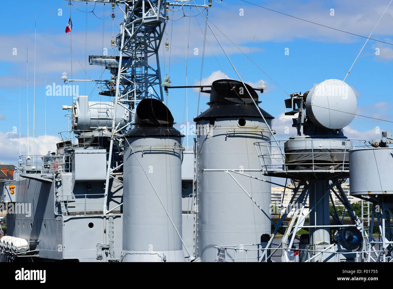 Maillé-Brézé T 47-class destroyer museum ship in Nantes commissioned on ...