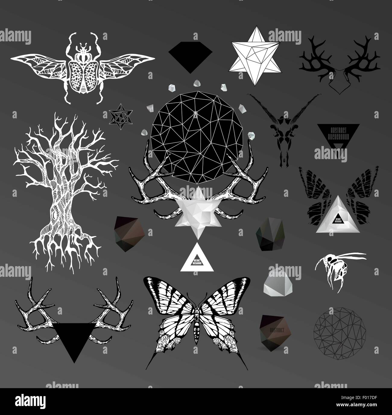 Abstract gothic Stock Vector Image & Art - Alamy