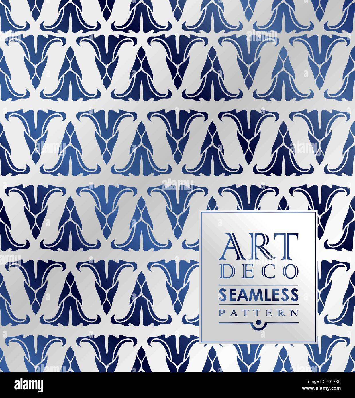 Art Deco seamless vintage wallpaper pattern Stock Vector Image & Art ...