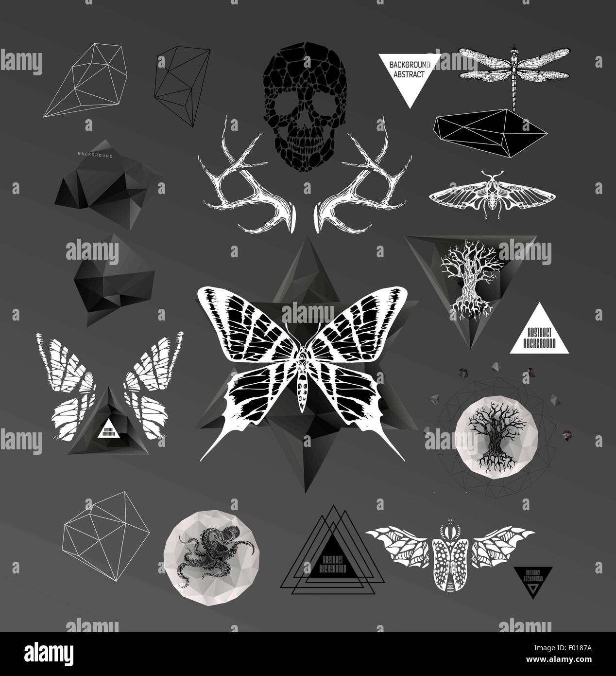 Abstract gothic Stock Vector Image & Art - Alamy