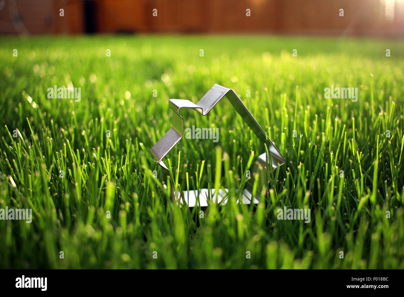 Cookie Cutter Home Metaphor Stock Photo - Alamy