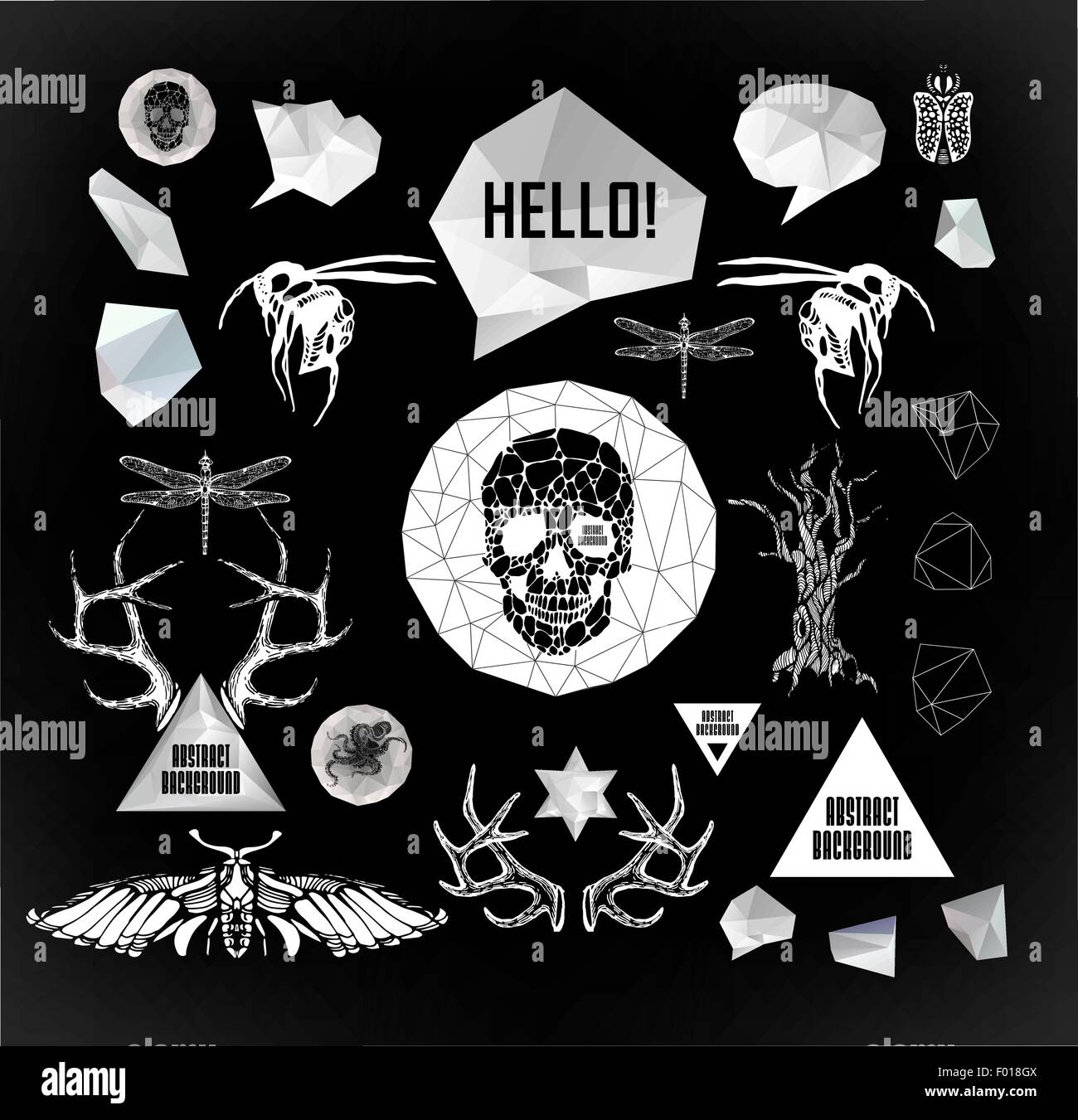 Abstract gothic Stock Vector Image & Art - Alamy