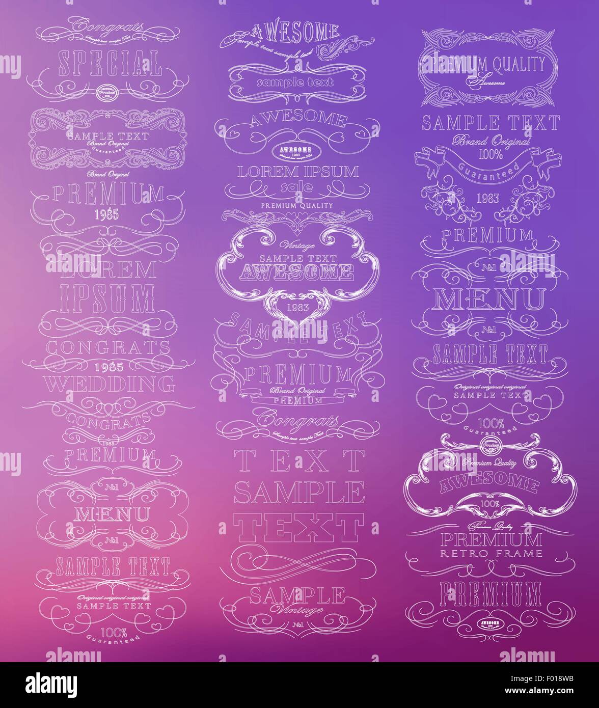 Abstract thin line design Stock Vector Image & Art - Alamy