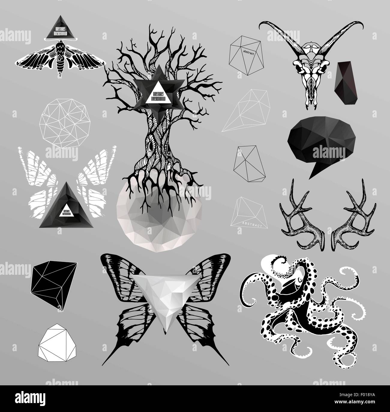 Abstract gothic Stock Vector Image & Art - Alamy