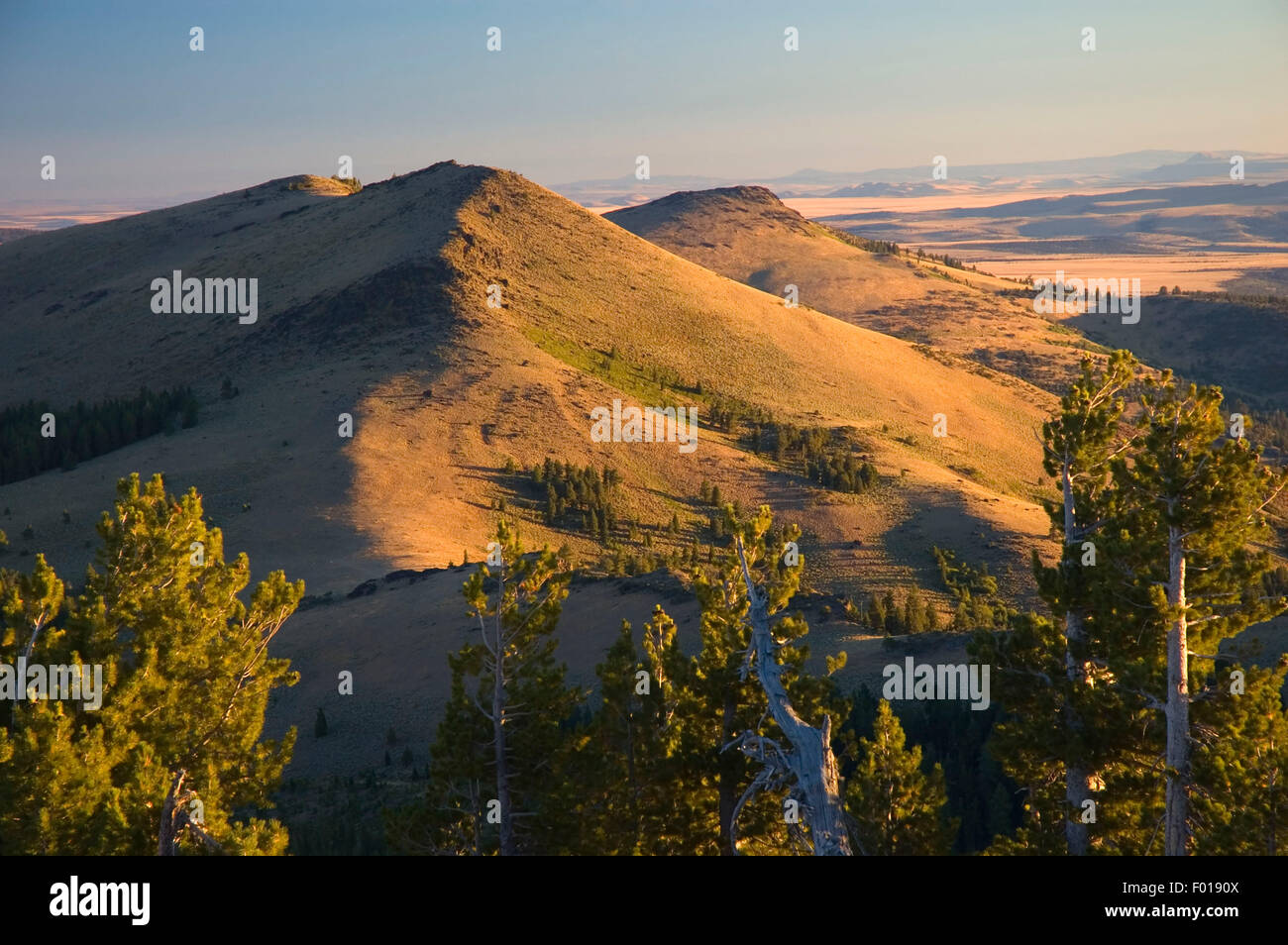 Twelvemile Peak from Drake Peak Lookout, Fremont National Forest ...