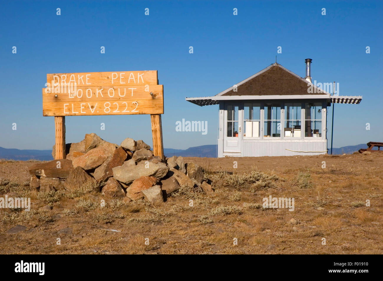 Drake Peak Lookout, Fremont National Forest, Oregon Stock Photo - Alamy