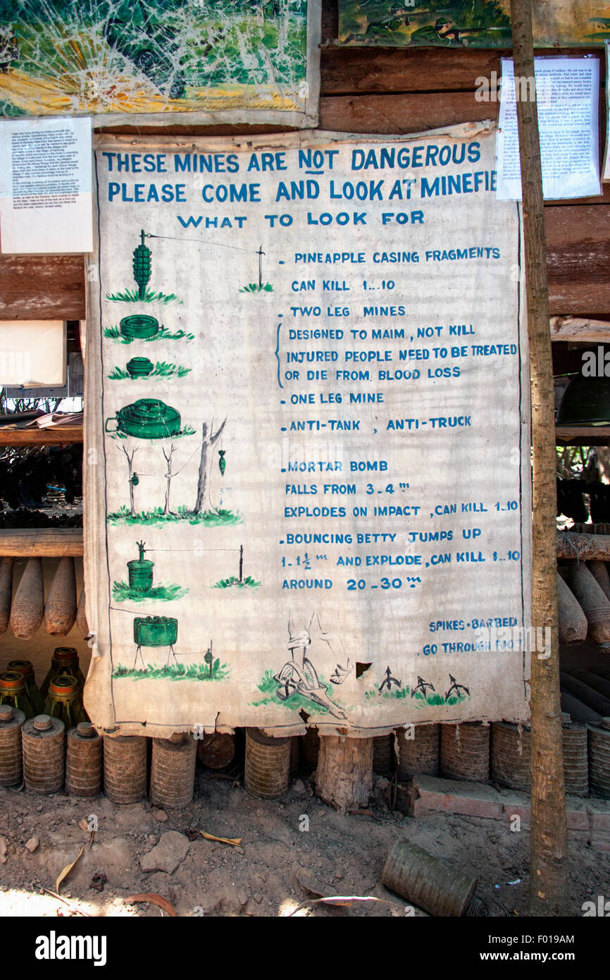 Land mines cambodia hi-res stock photography and images - Alamy