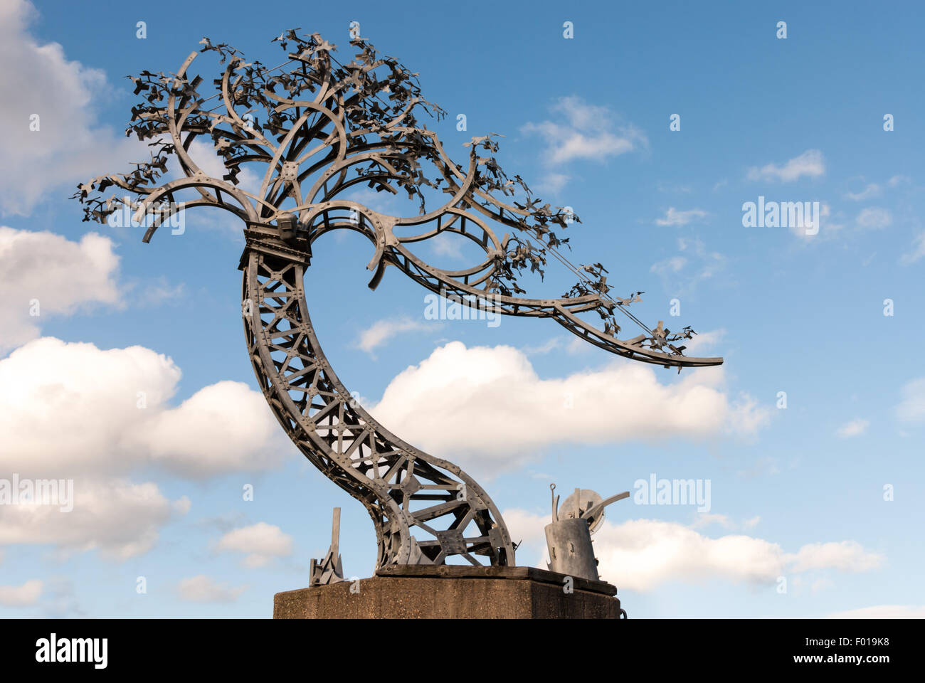 Steel Tree High Resolution Stock Photography and Images - Alamy